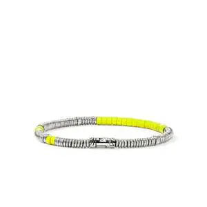 John Hardy Heishi Bracelet With Enamel