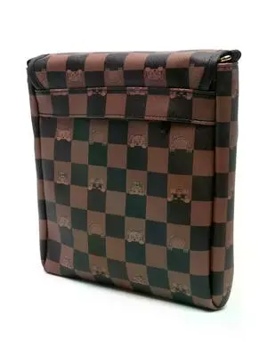 SPRAYGROUND Peeking Character-check Messenger Bag
