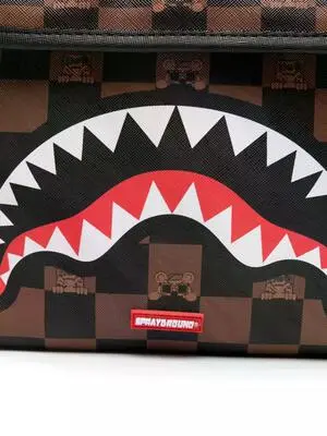 SPRAYGROUND Peeking Character-check Messenger Bag