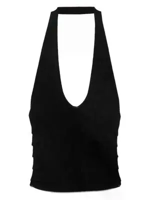AYA MUSE Ribbed-knit Top
