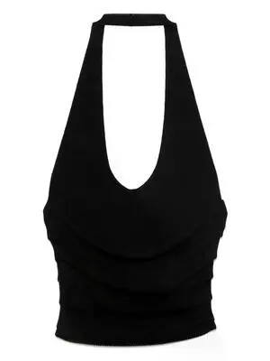 AYA MUSE Ribbed-knit Top