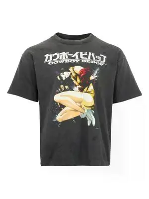 SAINT MXXXXXX X Cowboy Bebop Graphic-print T-shirt