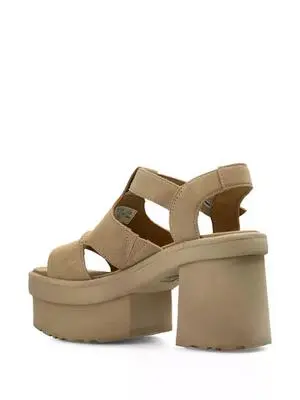 UGG 100mm T-strap Platform Sandals