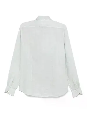DELL'OGLIO Linen Shirt - Green