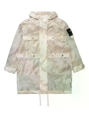 Stone Island Long Parka Coat