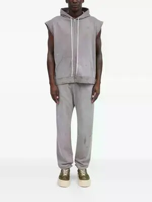 MAISON MARGIELA Numbers-motif Hoodie - Grey