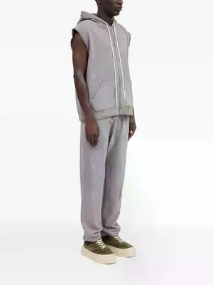 MAISON MARGIELA Numbers-motif Hoodie - Grey