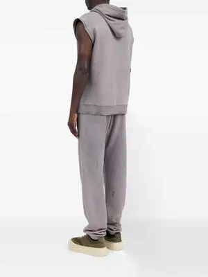 MAISON MARGIELA Numbers-motif Hoodie - Grey