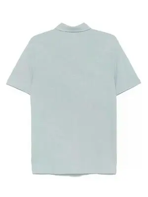 ZANONE Cotton Polo Shirt - Blue