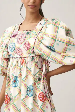 Celiab Santorini Puff-sleeve Dress