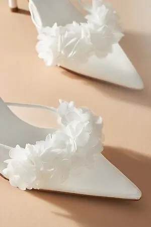 Jeffrey Campbell Floral Mesh Heels
