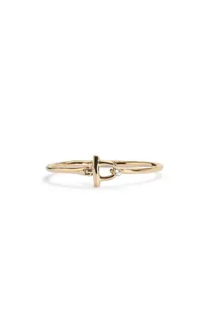 UNODE50 White Topaz Bangle - Gold
