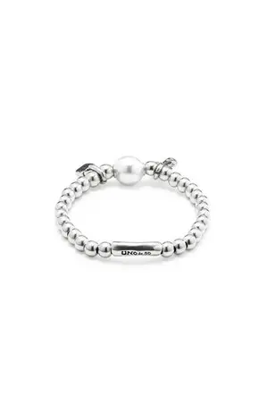 UNODE50 Luna Pearl And Charm Bracelet