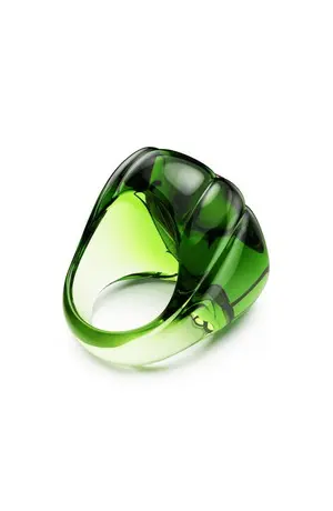 SWAROVSKI Dulcis Cocktail Ring - Green/ Pink