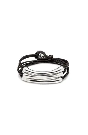 UNODE50 Trine Link Bracelet - Silver