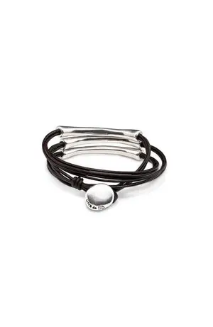 UNODE50 Trine Link Bracelet - Silver