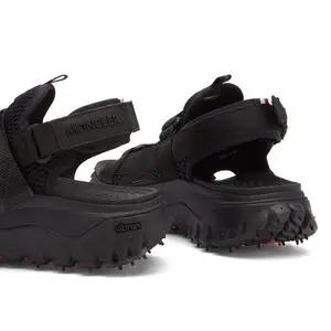 Moncler Trailgrip Vela Sandals - Black