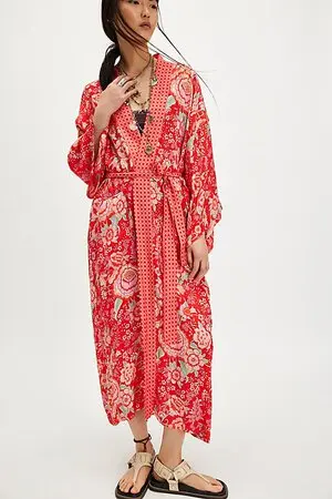 SPELL Full Bloom Maxi Robe