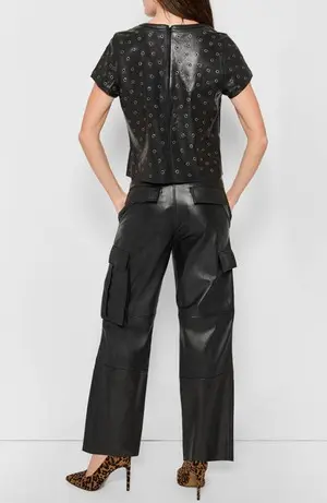 AS By DF Jude Recycled Leather Tee