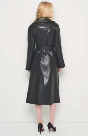 AS By DF Miller Recycled Leather Trench Coat