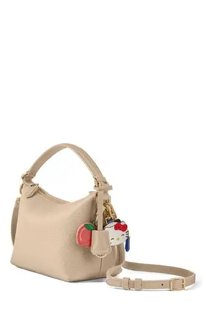 MAISON DE SABRE Small Leather Hobo - Saharan Nude