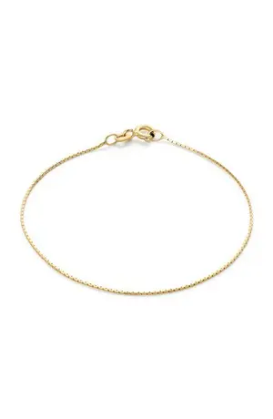 ANA LUISA Solid Chain Bracelet - Gold