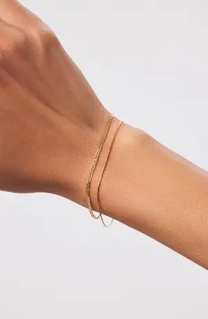ANA LUISA Solid Chain Bracelet