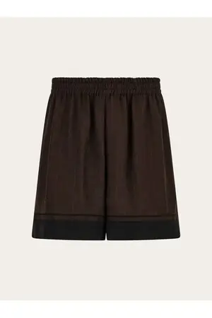 Ferragamo Monogram Shorts For Men