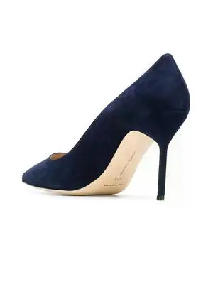 Manolo Blahnik Bb Pointed-toe Pumps - Blue