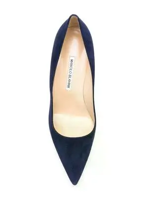 Manolo Blahnik Bb Pointed-toe Pumps - Blue