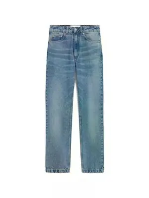 Ami Cotton Straight-leg Jeans