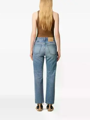 Ami Cotton Straight-leg Jeans