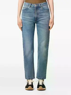 Ami Cotton Straight-leg Jeans
