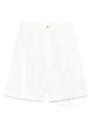 BLACK COMME DES GARÇONS Washed Shorts - White