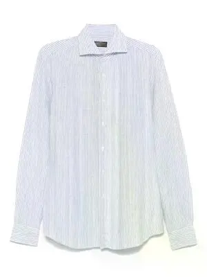 DELL'OGLIO Striped Shirt - Blue