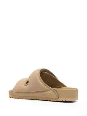 BIRKENSTOCK Arizona Cosny Slides - Neutrals