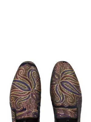 Etro Paisley-jacquard Loafers