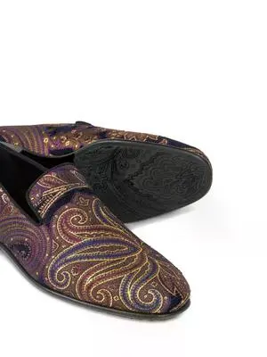 Etro Paisley-jacquard Loafers