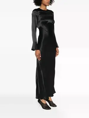 MOOS STUDIO Satin Maxi Dress