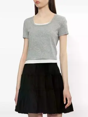 TOUT A COUP Layered T-shirt