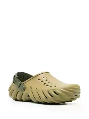 CROCS Echo Perforated Clogs - Green