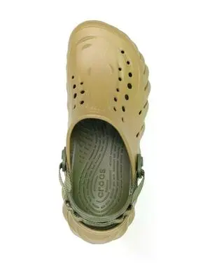 CROCS Echo Perforated Clogs - Green