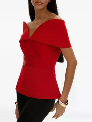 MOOS STUDIO Sleeveless Top - Red