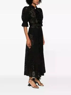 MOOS STUDIO Lace Maxi Dress