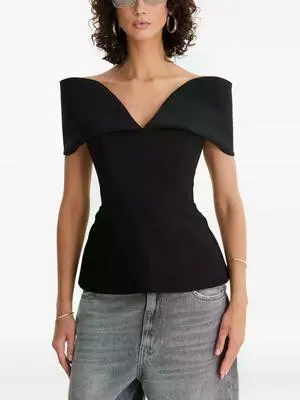 MOOS STUDIO Sleeveless Top - Black