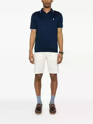 Polo Ralph Lauren Jacquard Logo-embroidered T-shirt