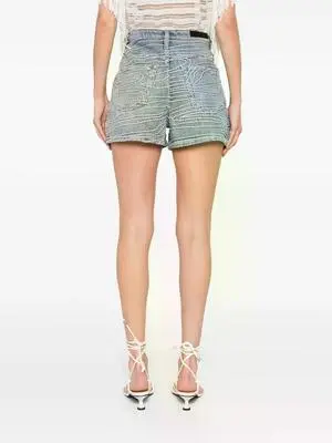 IRO PARIS Embroidered Denim Shorts