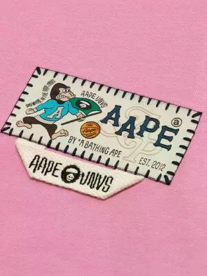 AAPE BY *A BATHING APE® Logo-embossed T-shirt