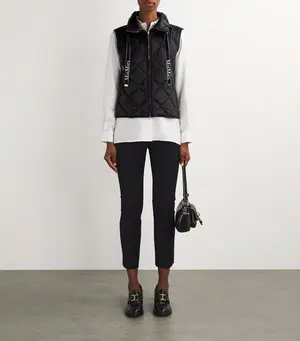 Max Mara Down-padded Gilet - Black