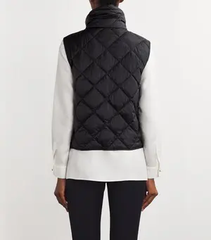 Max Mara Down-padded Gilet - Black
